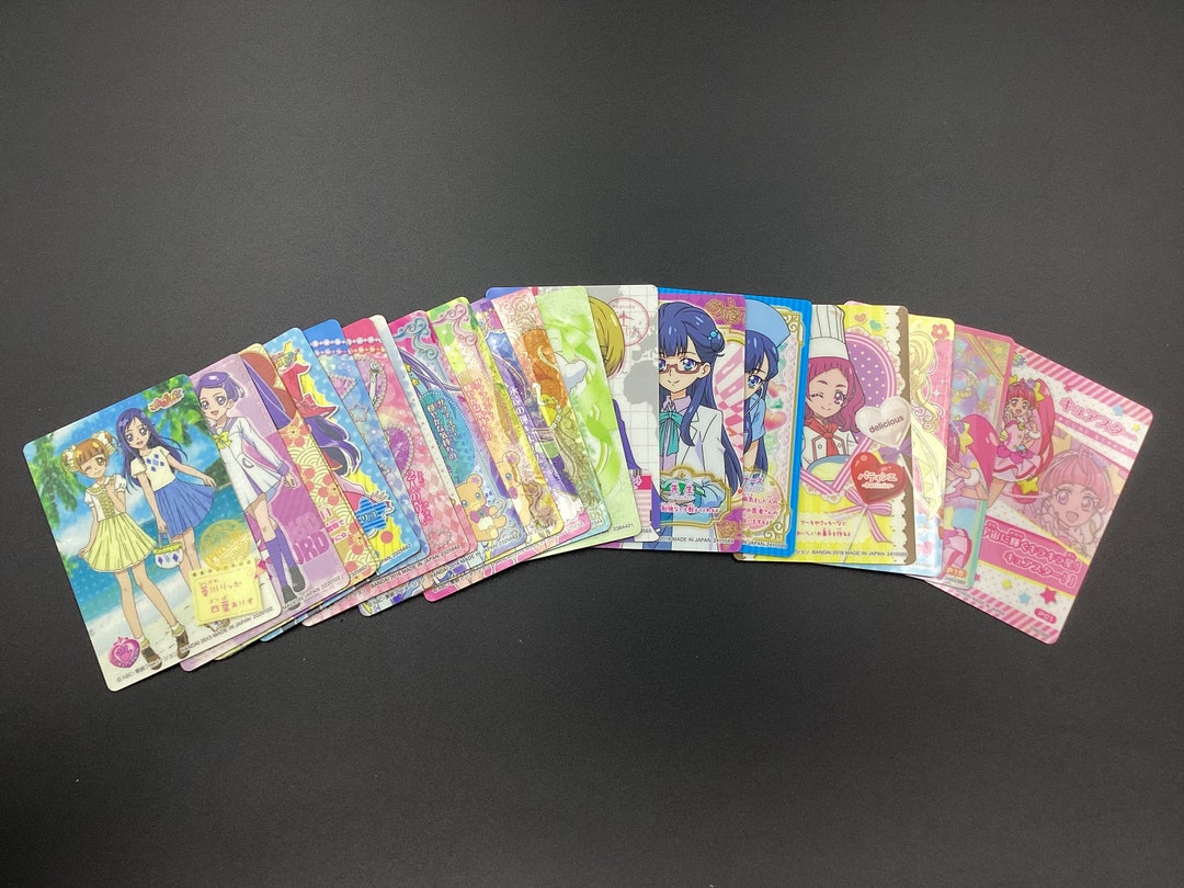 Precure Pretty Cure Toy ,cards - Etsy