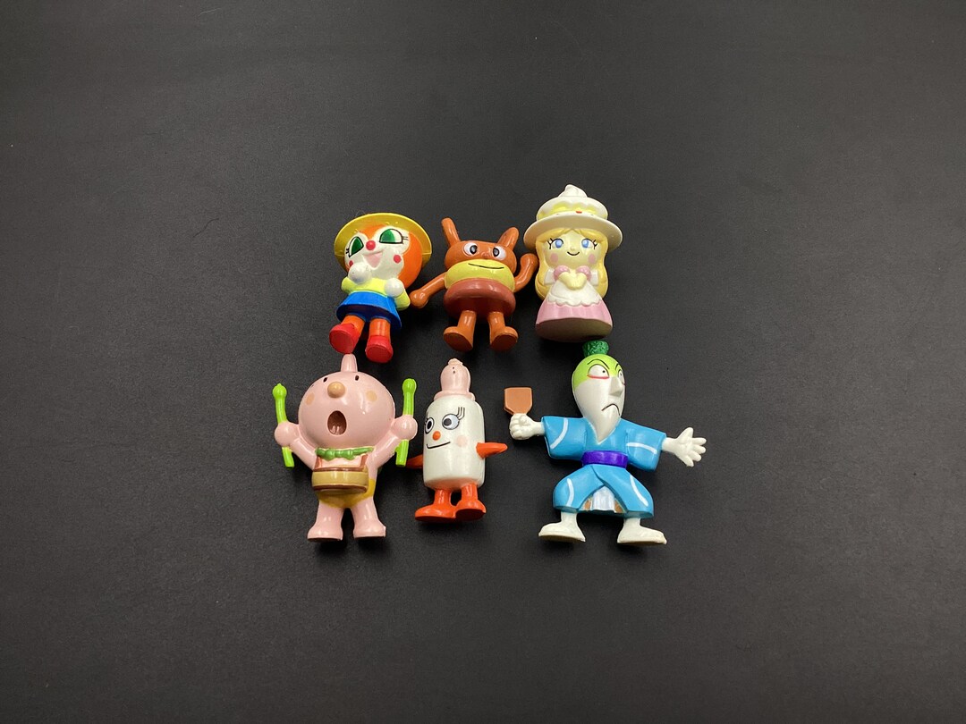 SKU MF F19 | Anpanman Sega Toy Sticky Old Mini Figure Toy Set Authentic ...