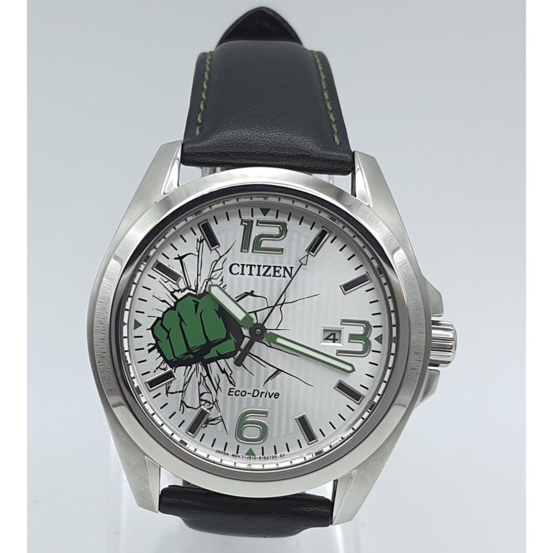Citizen Men's Aw1431-24w Eco Drive Marvel Hulk Limited Edition Watch - Etsy