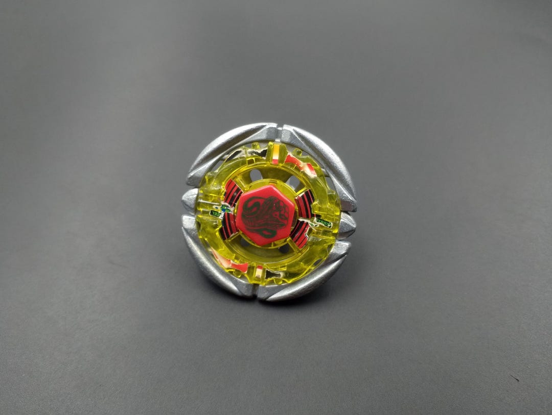 SKU BB03 F156 Beyblade Metal Fight Takara , Yellow Snake Fire - Etsy