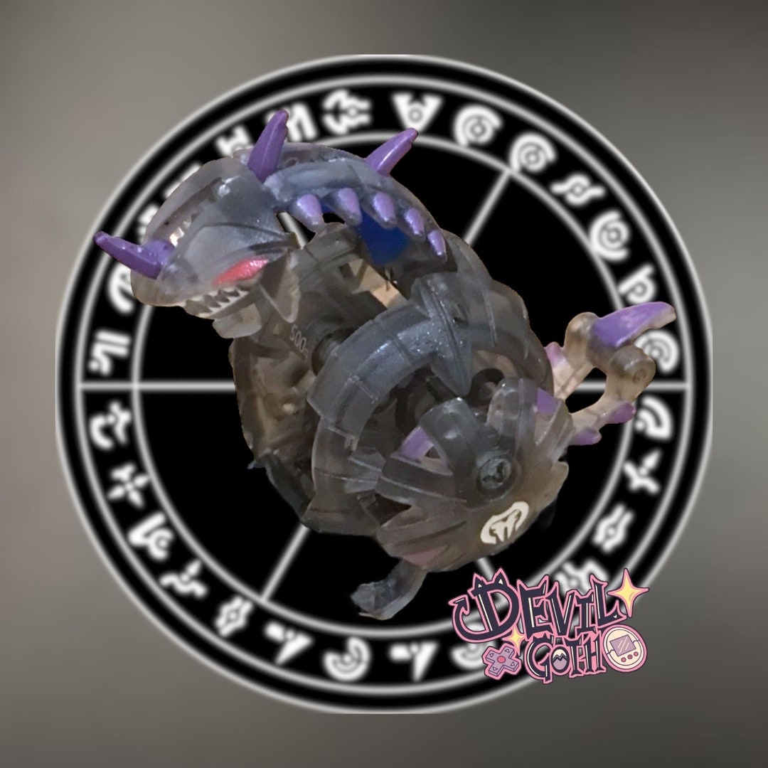 Bakugan Translucent Darkus Single Headed Hydranoid - Etsy