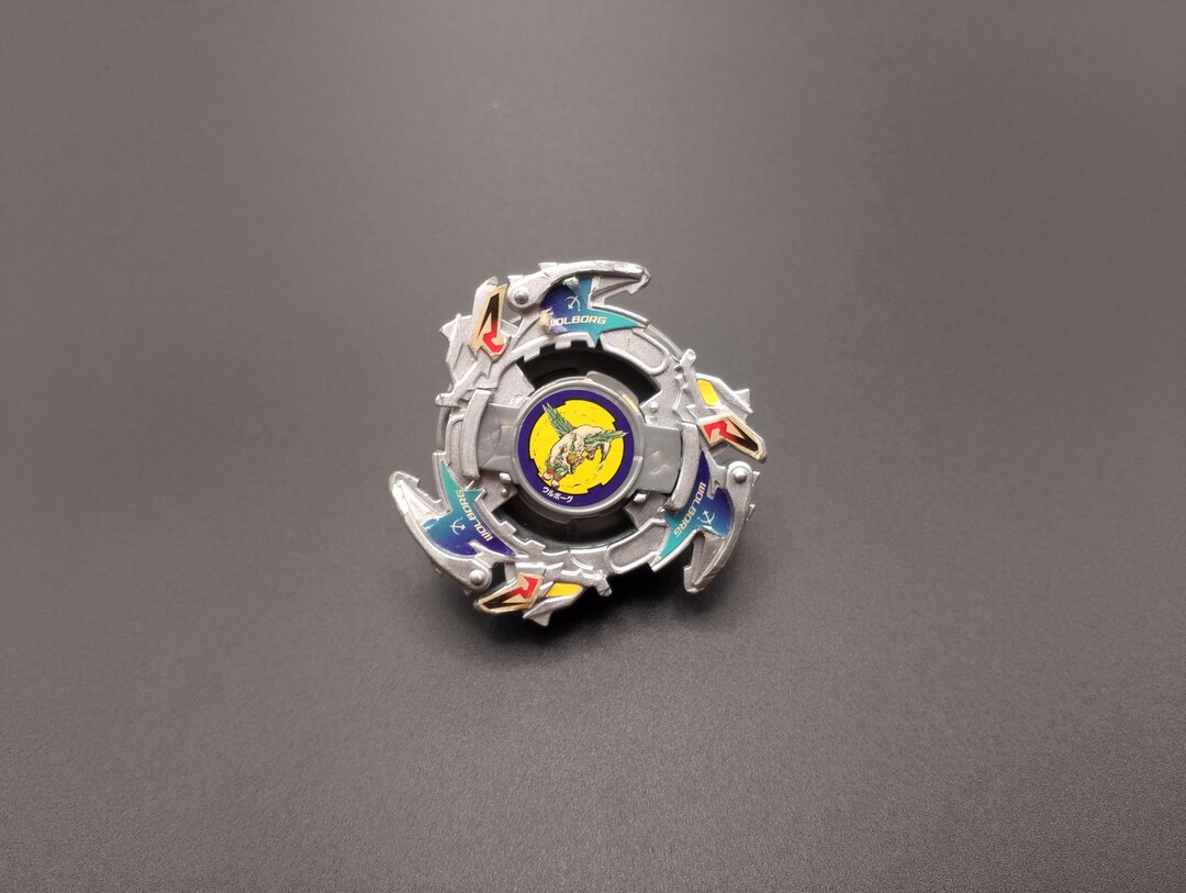 SKU BB02 F570 | Beyblade Takara , Wolborg 2 Gray - Etsy