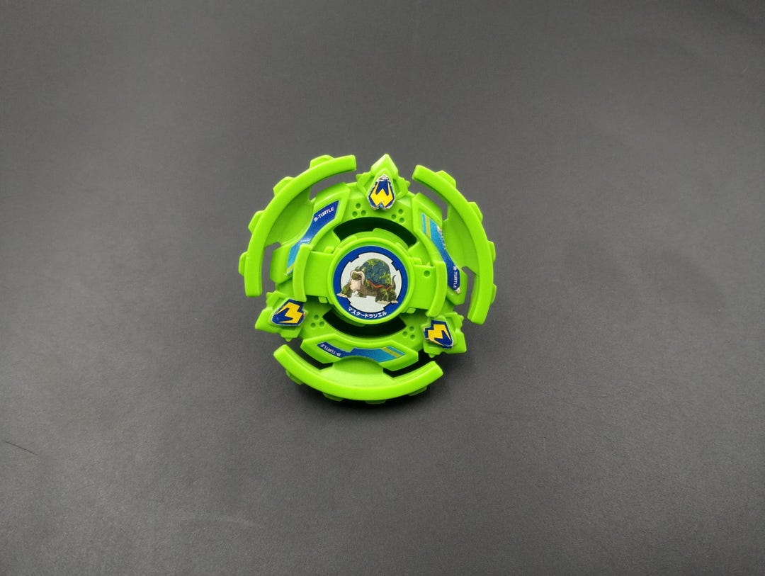 SKU BB 02 F142 | Beyblade Takara , Green Master Draciel Good Condition ...