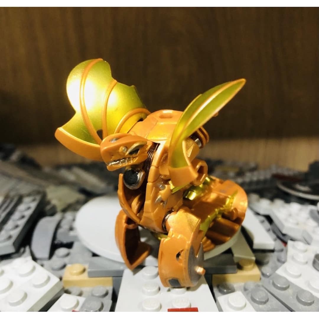 Bakugan Armored Alliance Dragonoid Ultra Rare Tan Aurelus - Etsy
