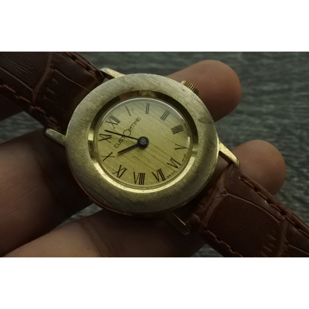 Customtime Vintage Watch Genuine - Etsy