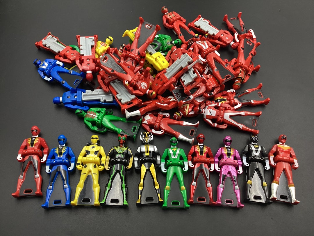 SKU DX F7 Bandai Ranger Key Super Sentai Power Ranger set4 - Etsy