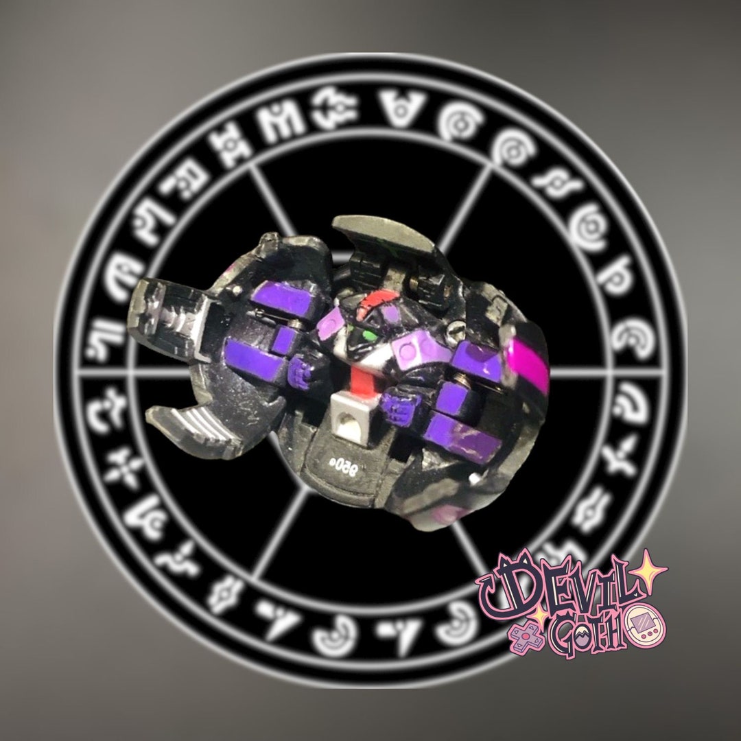 Bakugan B2 Darkus Laserman Spin Master | Sega Toys | Custom Painted as ...