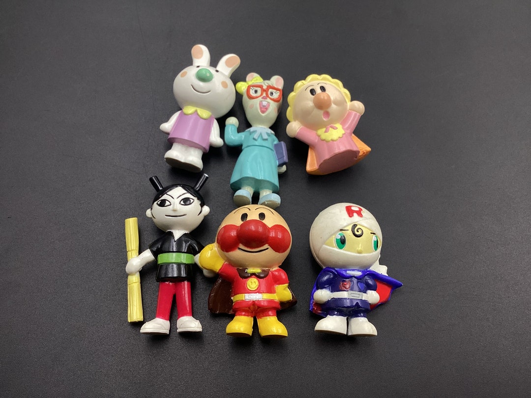 SKU MF F33 | Anpanman Sega Toy Old A Bit Sticky Mini Figure Toy Set ...