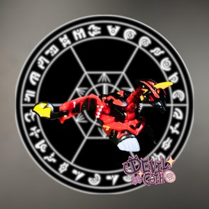 Bakugan , Pyrus Viper Helios ( Custom Painted as Anime ) - Etsy Australia