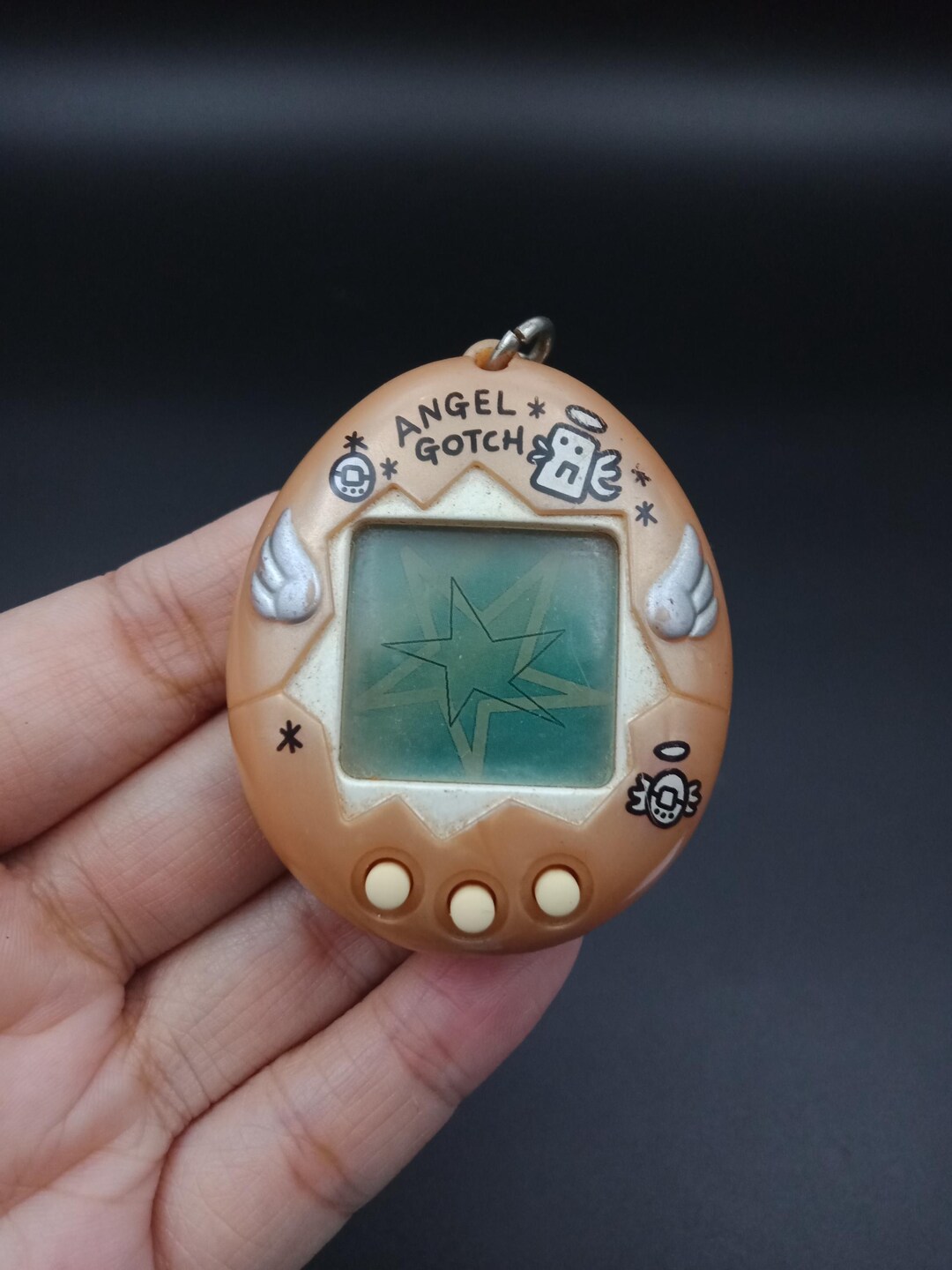 SKU YU 1 | Bandai Tamagotchi Angel Gotch Pink Japanese - Etsy