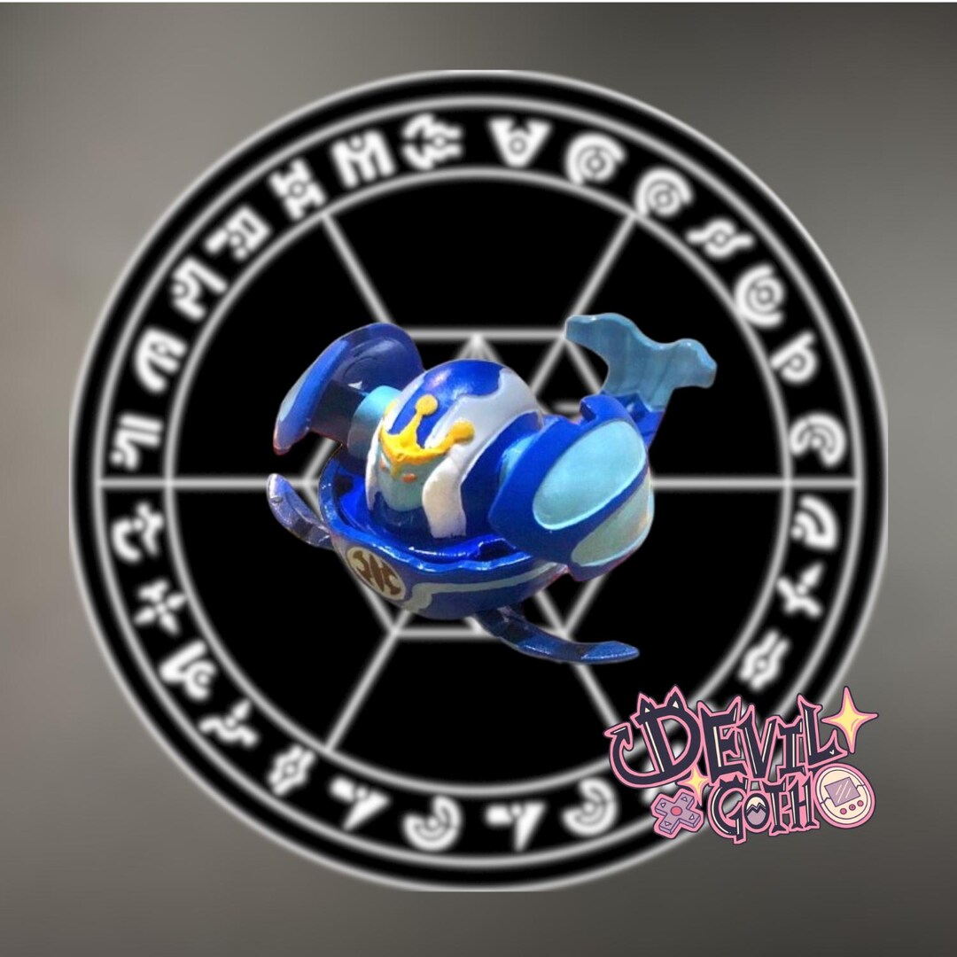 Bakugan B2 Aquos Sirenoid ( Anime Custom Painted ) - Etsy UK