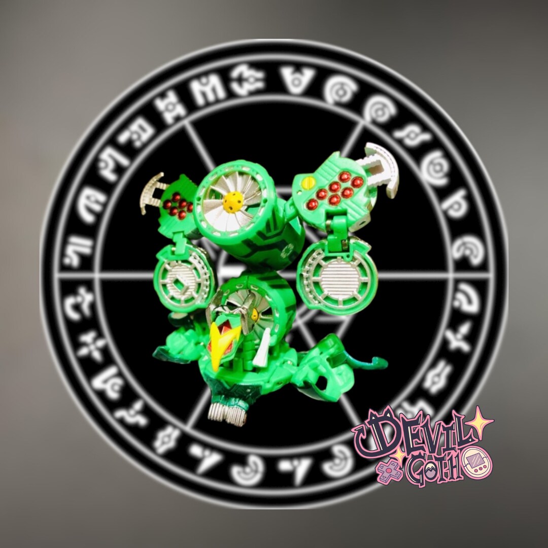 Bakugan Combat Set Ventus Plitheon + Gold Vilantor Gear ( Custom ...