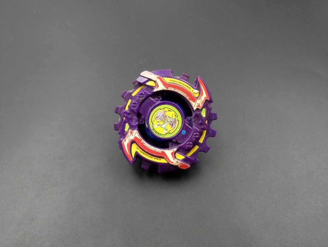 SKU BB2 F120 | Beyblade Takara , Purple Gaia Dragoon G EG - Etsy