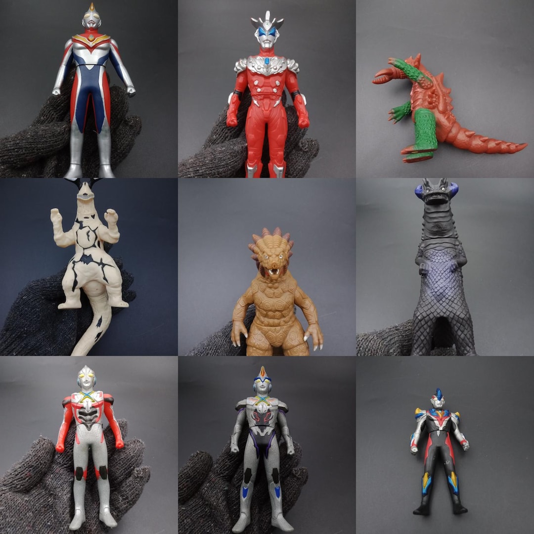 SKU | Bandai Ultraman Hero and Monster Kaiju Figure Authentic - Etsy
