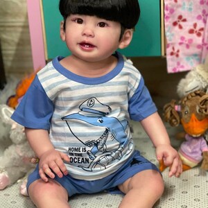 Reborn Baby Asian Chubby Fat Plump Big , Realistic Baby Doll | Boy Fun ...