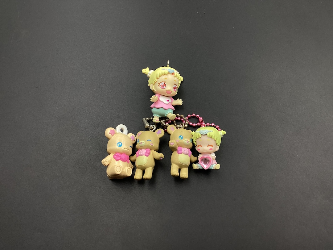 SKU PE F22 | Precure Pretty Cure Keychain Baby Hugtto and Mohrun Bear ...
