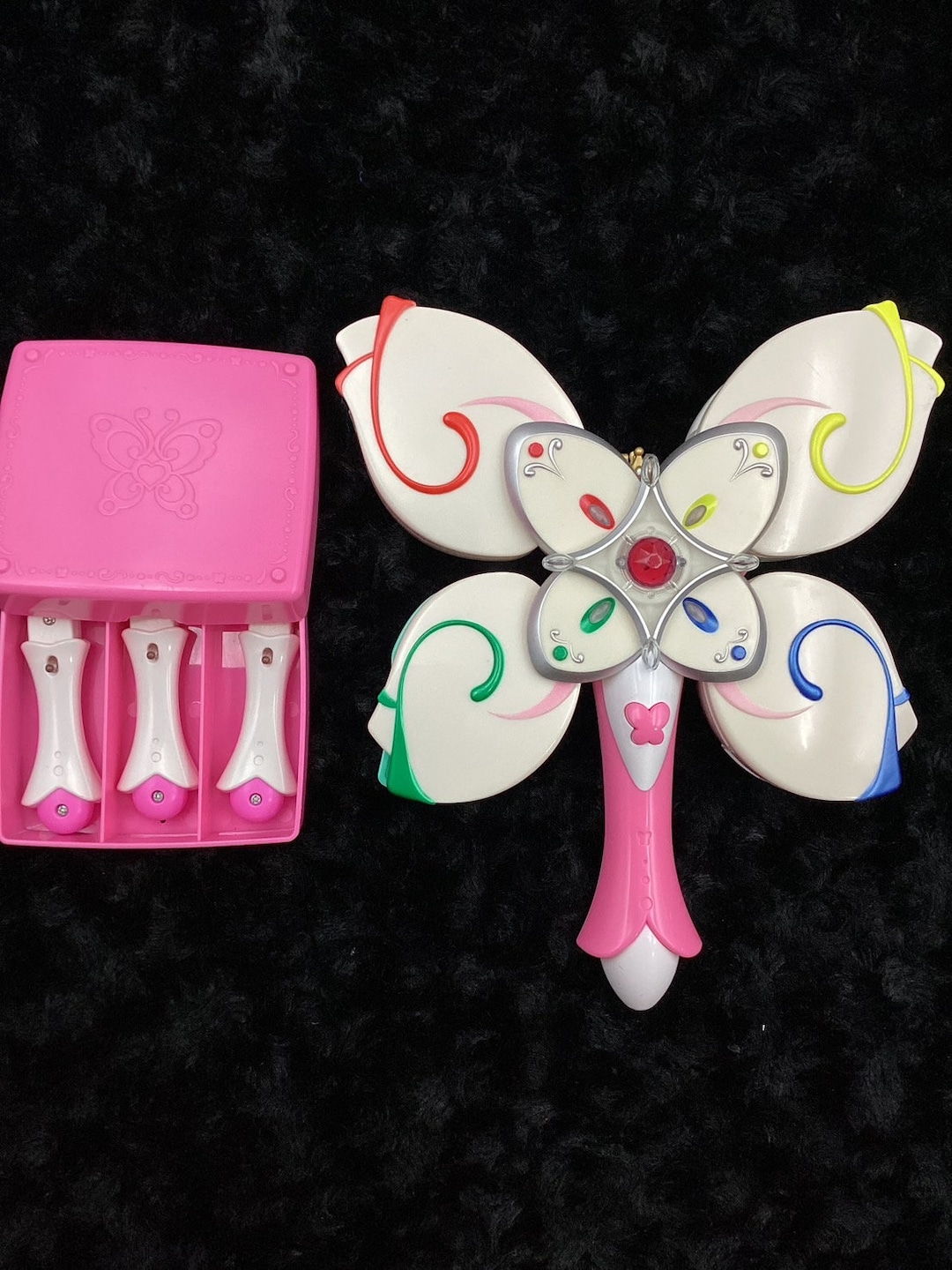 Glitter Force Yes Precure 5 Toy Dream Torch Rod Stick & Accessory ...