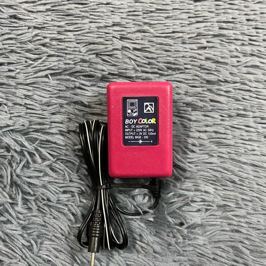 Genuine Game Boy Color Power Adapter 220V - Etsy