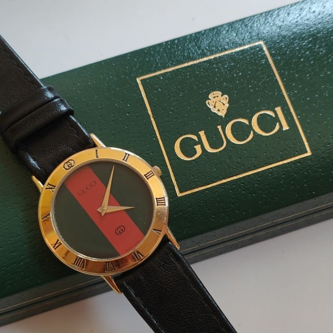 Gucci Vintage Watch Genuine - Etsy