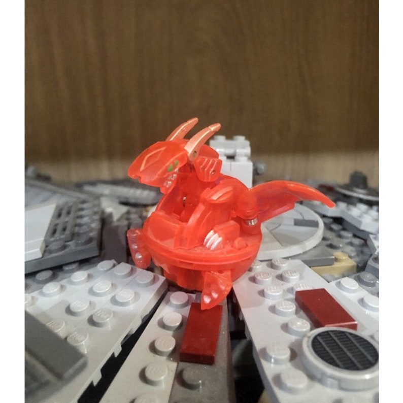 Bakugan Battle Brawlers Tranlucent Pyrus Pink Hyper Dragonoid - Etsy