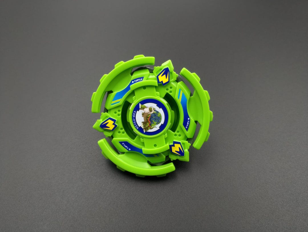 SKU BB2 F470 | Beyblade Takara , Green M-turtle - Etsy