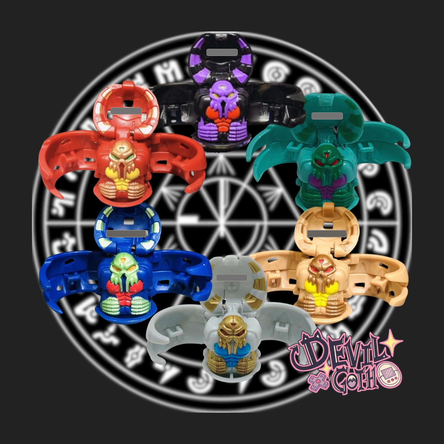 Bakugan Season 1 , Battle Brawlers B1 Reaper SKU D274 - Etsy UK