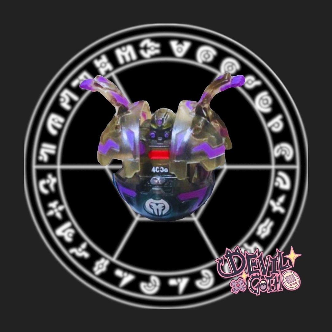 Bakugan Battle Translucent Darkus Robotallion B1 - Etsy