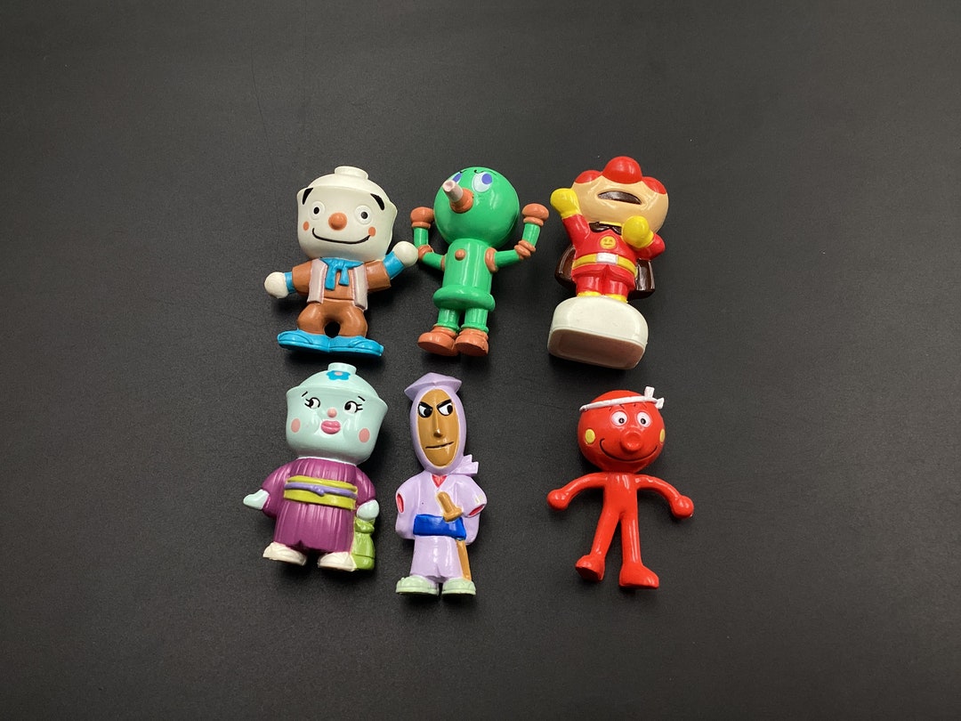 SKU MF F30 | Anpanman Sega Toy Sticky Old Mini Figure Toy Set Authentic ...