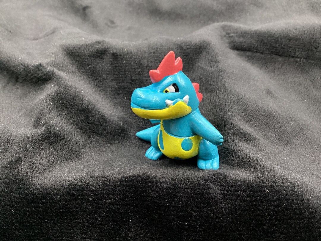 Croconaw / Pokemon Mini Figure - Etsy
