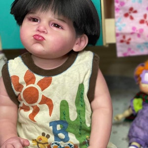 Reborn Baby Asian Chubby Fat Plump , Realistic Baby Doll | Boy | Soft ...