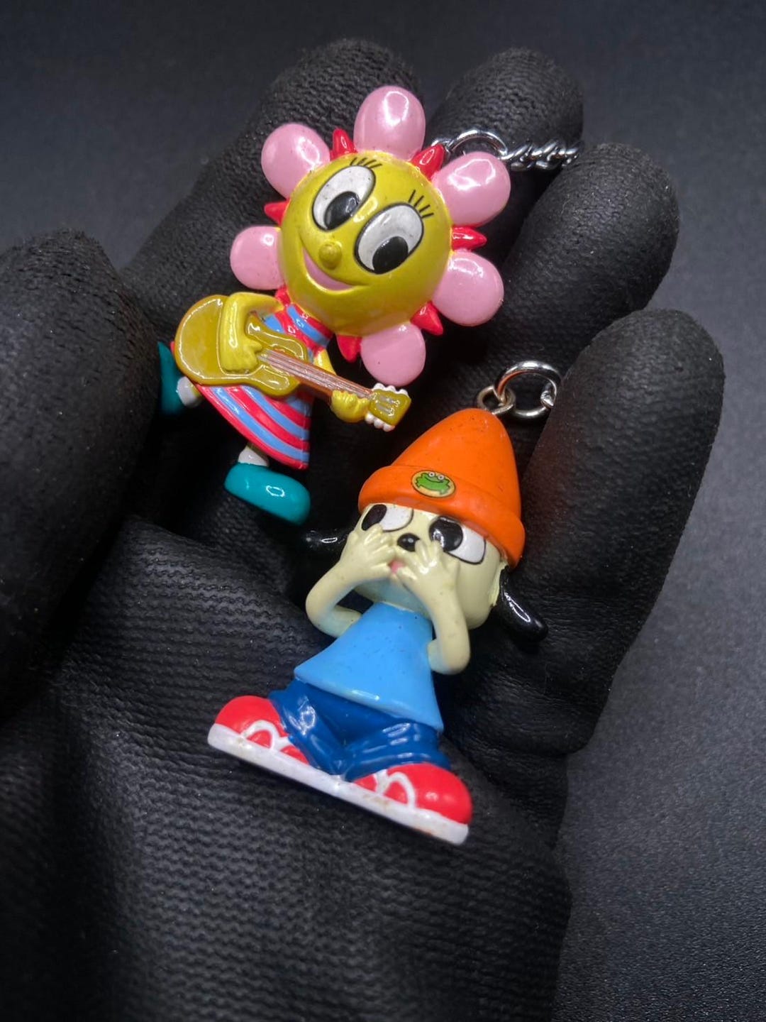 PARAPPA THE RAPPER Sunny Funny Figure Keychain Japan Playstation Sony ...