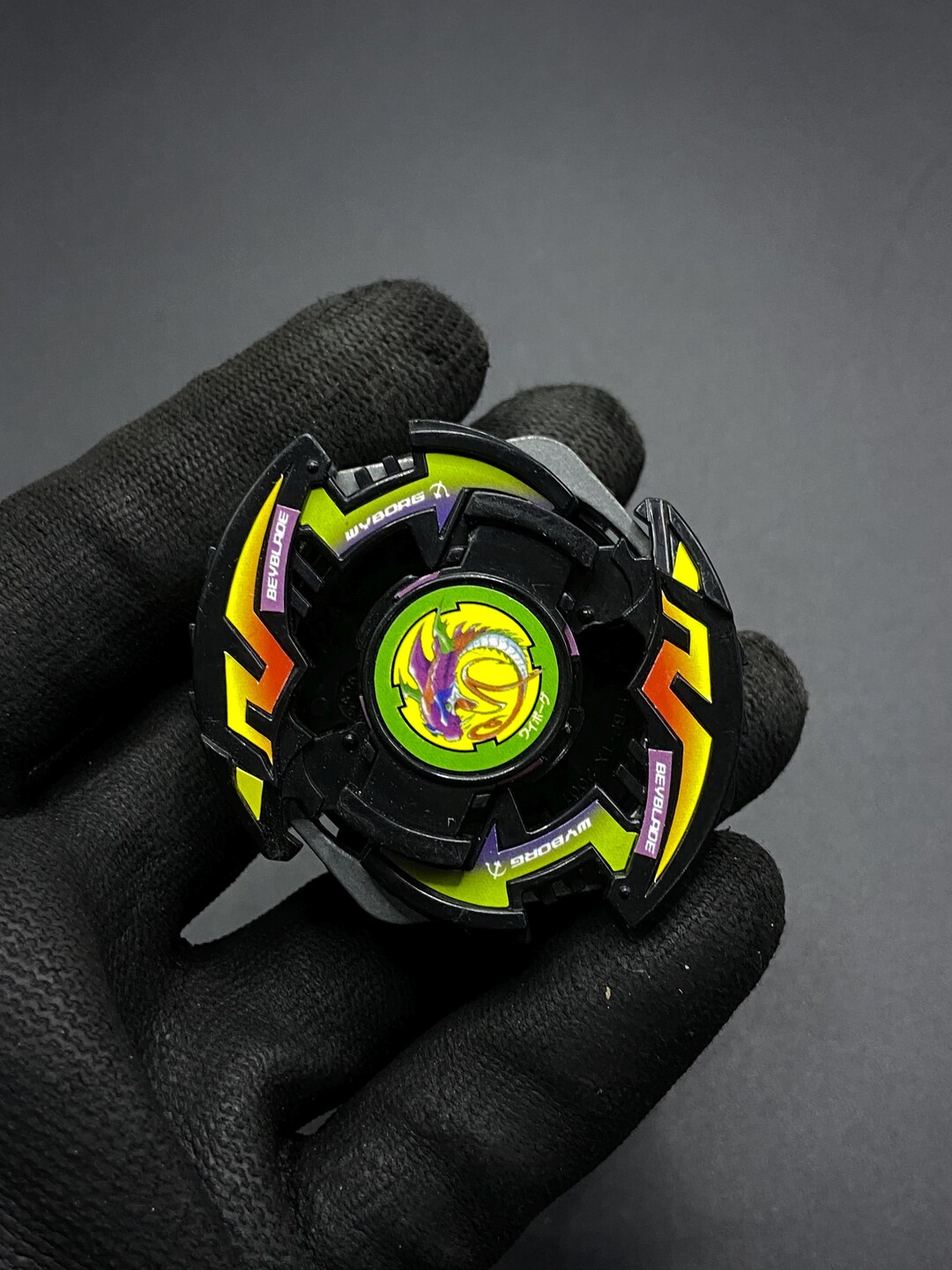 SKU B2P27BE01 | Bey Blade Black Wyborg Tomy V Force Authentic Toy - Etsy
