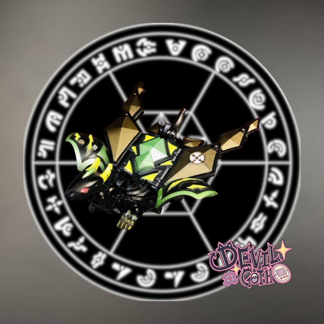 Bakugan Darkus Dharak With Airkor Gear Combat Set Gundalian Invaders - Etsy