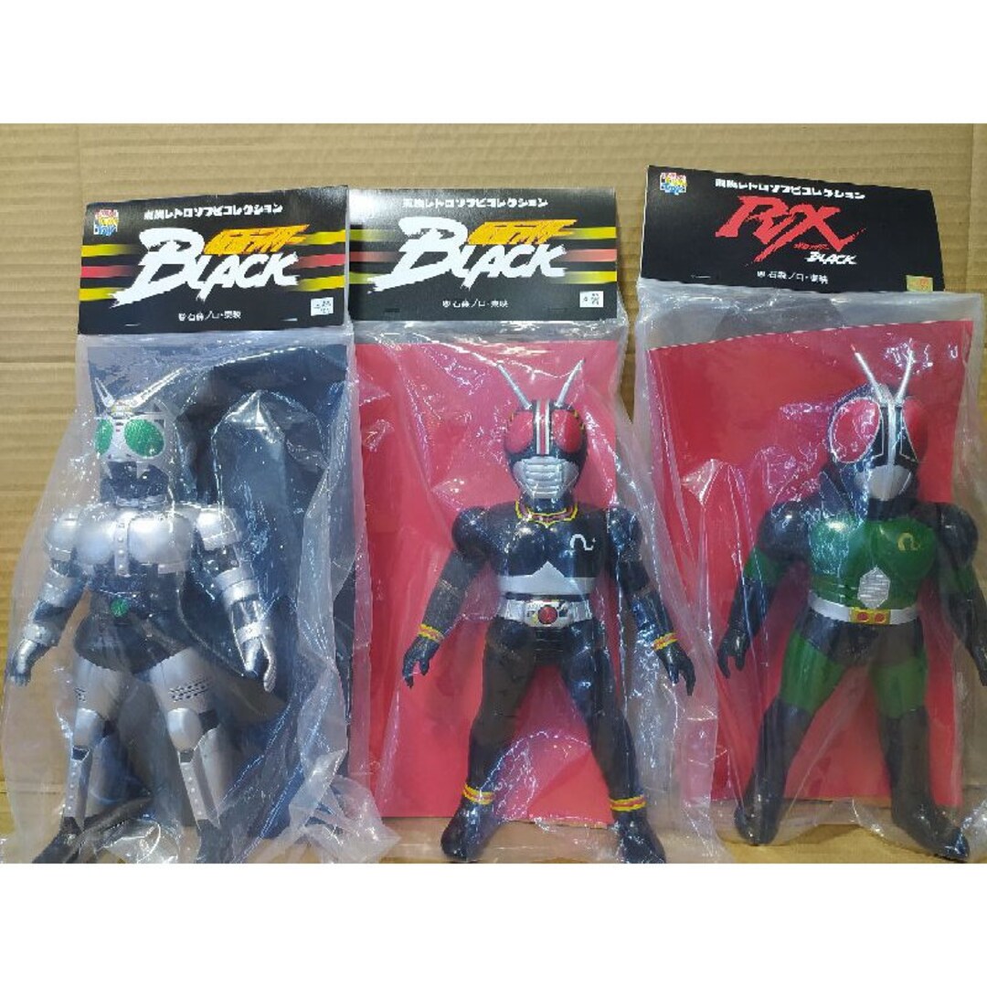 Mask Rider Soft Vinyl Black-rx Shadowmoon Kamen Rider Action Figure ...