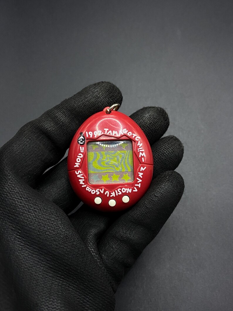SKU B140P856TA | Tamagotchi Red First Generation Authentic Toy Bandai ...