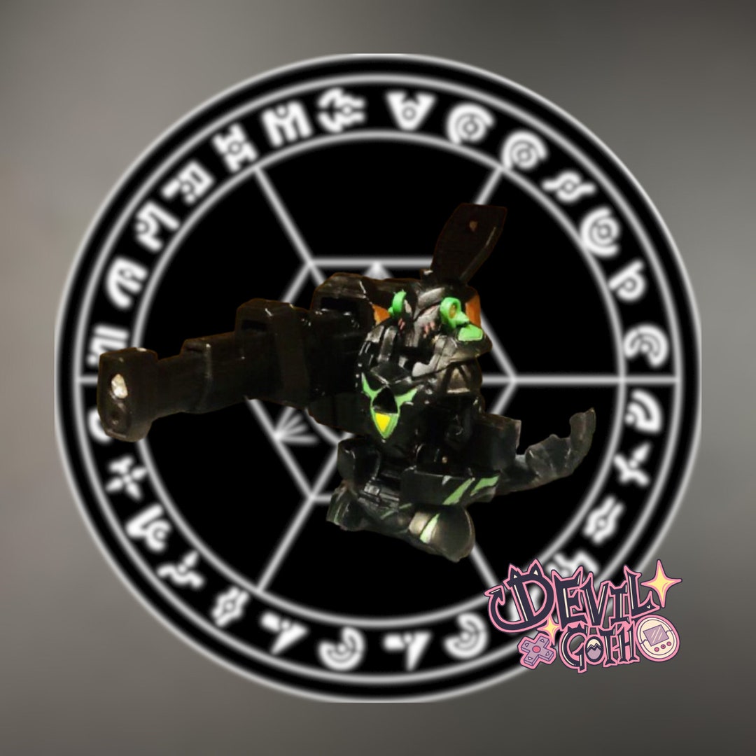 Bakugan Darkus Linehalt & Boomix Battle Gear Combat Set - Etsy