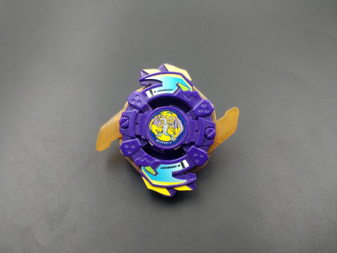 SKU BB02 F429 | Beyblade Takara , Gaia Dragoon S Purple - Etsy