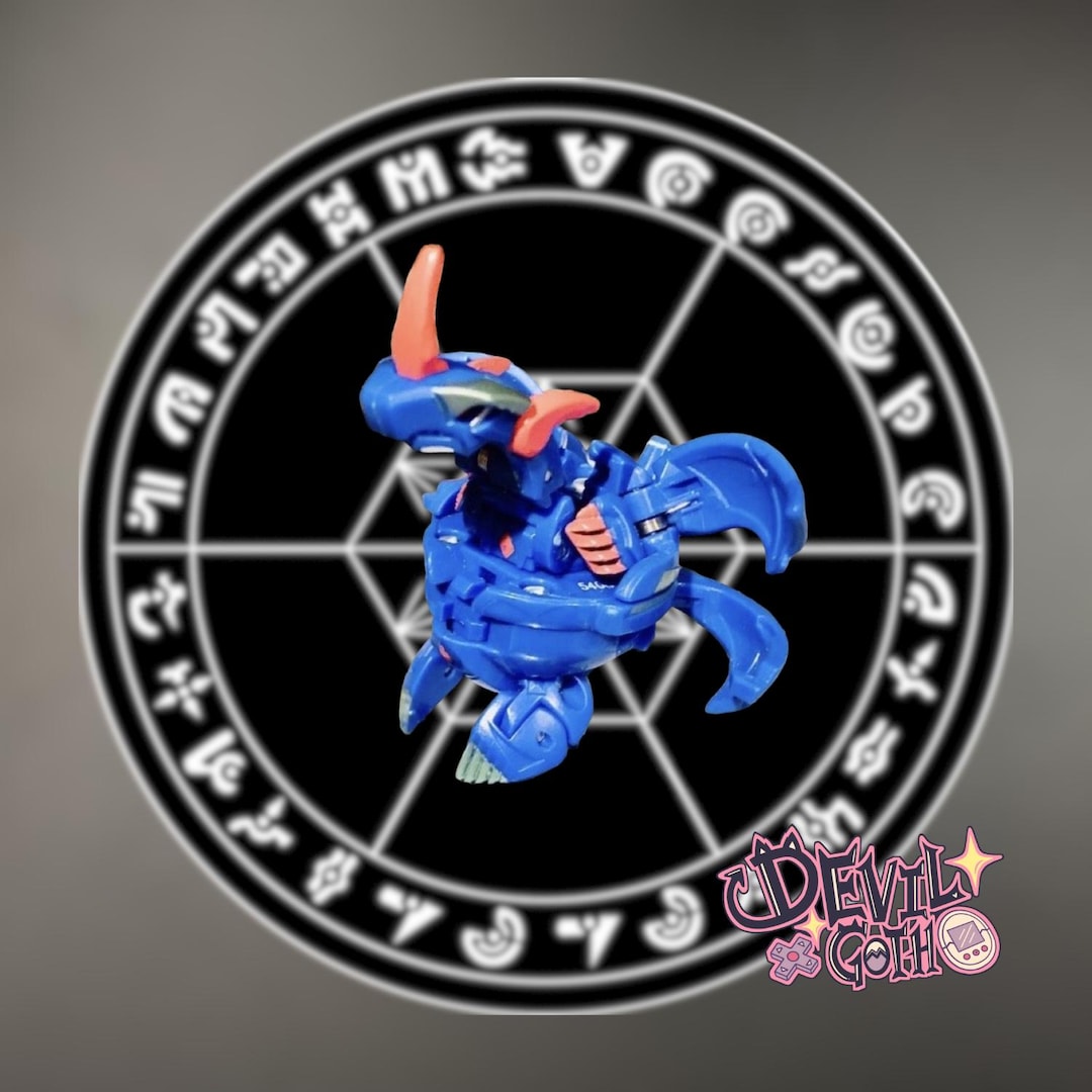 Bakugan Blue Aquos Cross Dragonoid VHTF - Etsy