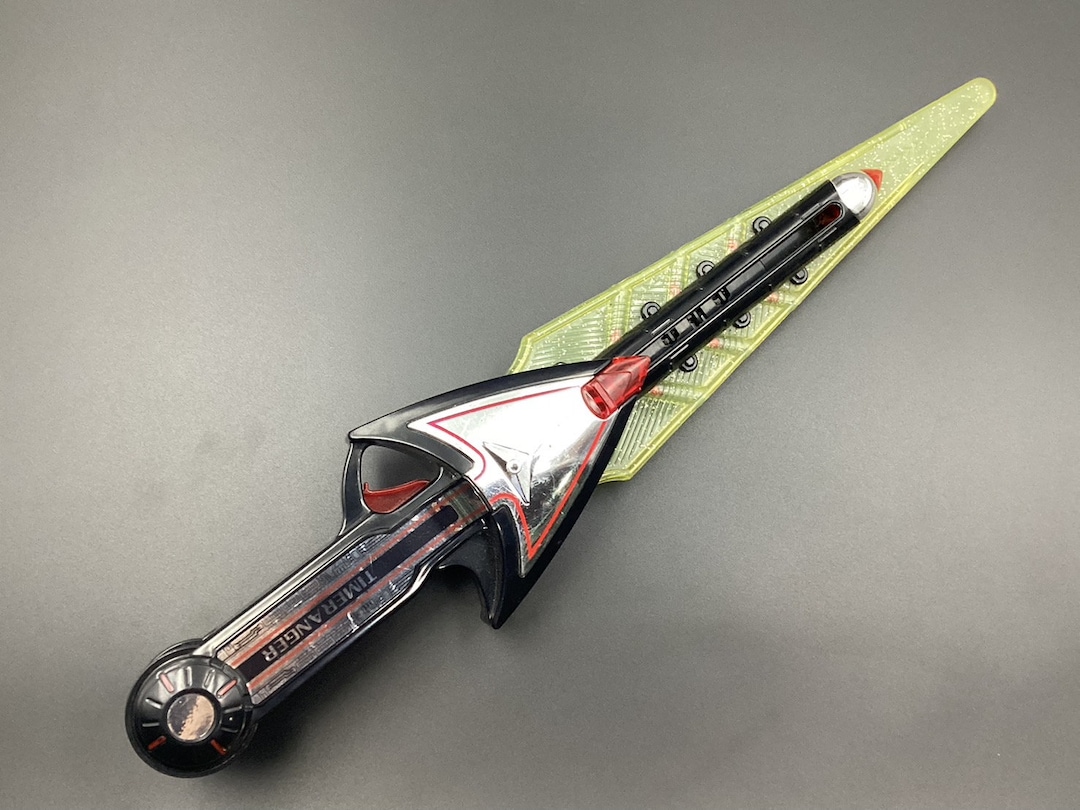 Power Rangers Time Force Chrono Saber Vector Sword Electronic Bandai - Etsy