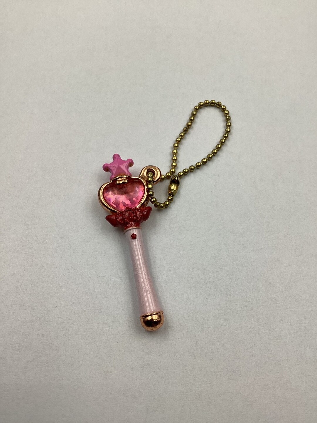 Pink Moon Stick Sailor Moon Die-cast Charm 2 Sailor Moon S - Etsy
