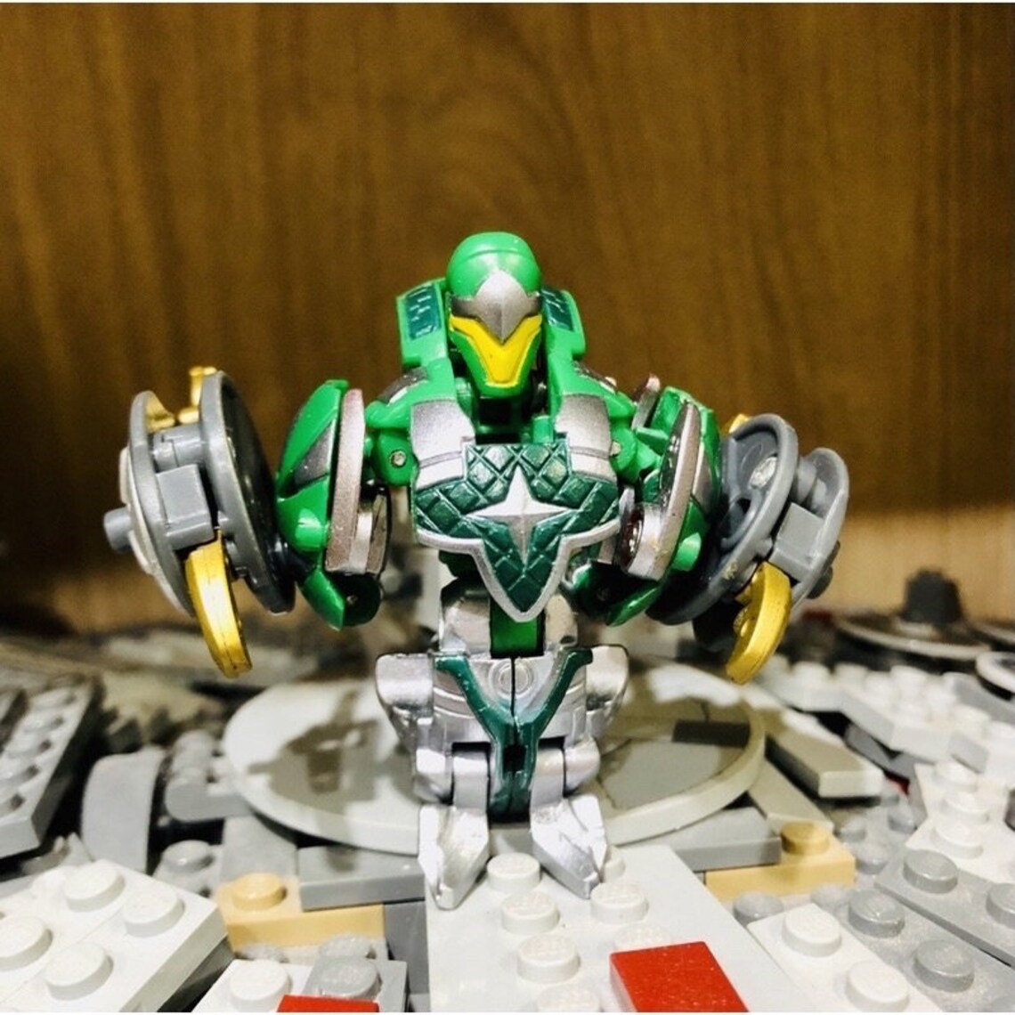 Bakugan Ventus Taylean & Bakunano Hammermo Custom Painted as - Etsy