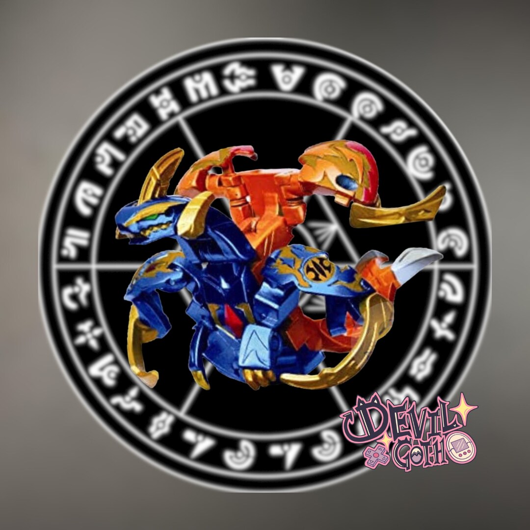 Baku-tech Series Bakugan Go Garyu - Etsy UK
