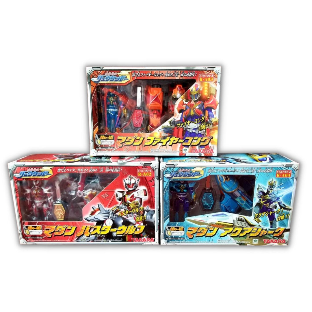 Takara Maden Senkai Ryukendo Set 3 Box Rare Condition New SKU - Etsy