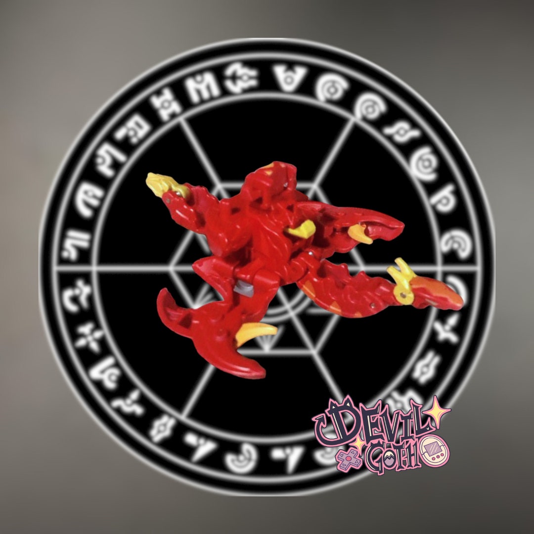 Bakugan , Pyrus Dharak ( Custom Painted as Anime ) - Etsy