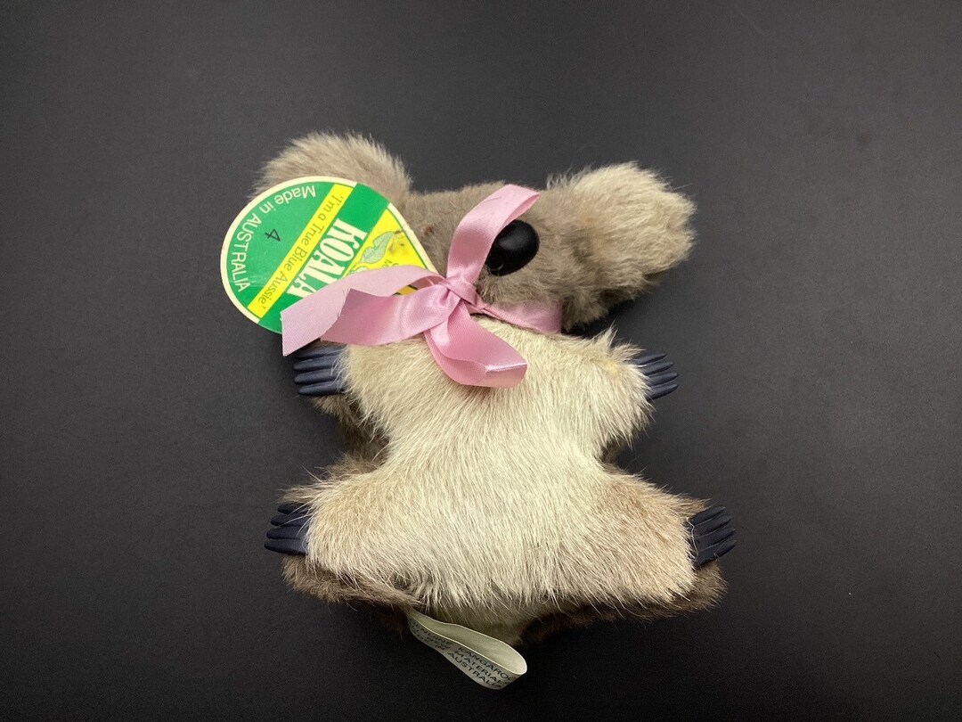SKU DP02 F18 | Vintage Koala Bear Real Plush Stuffed Authentic Toy Doll ...