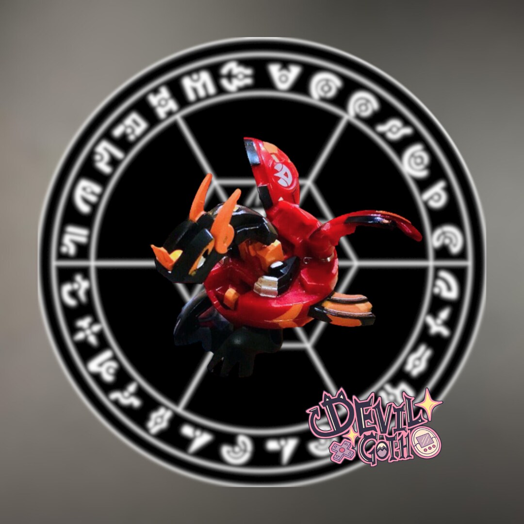 Bakugan Battle Brawlers , Pyrus Dragonod Vexos ( Custom Painted as ...