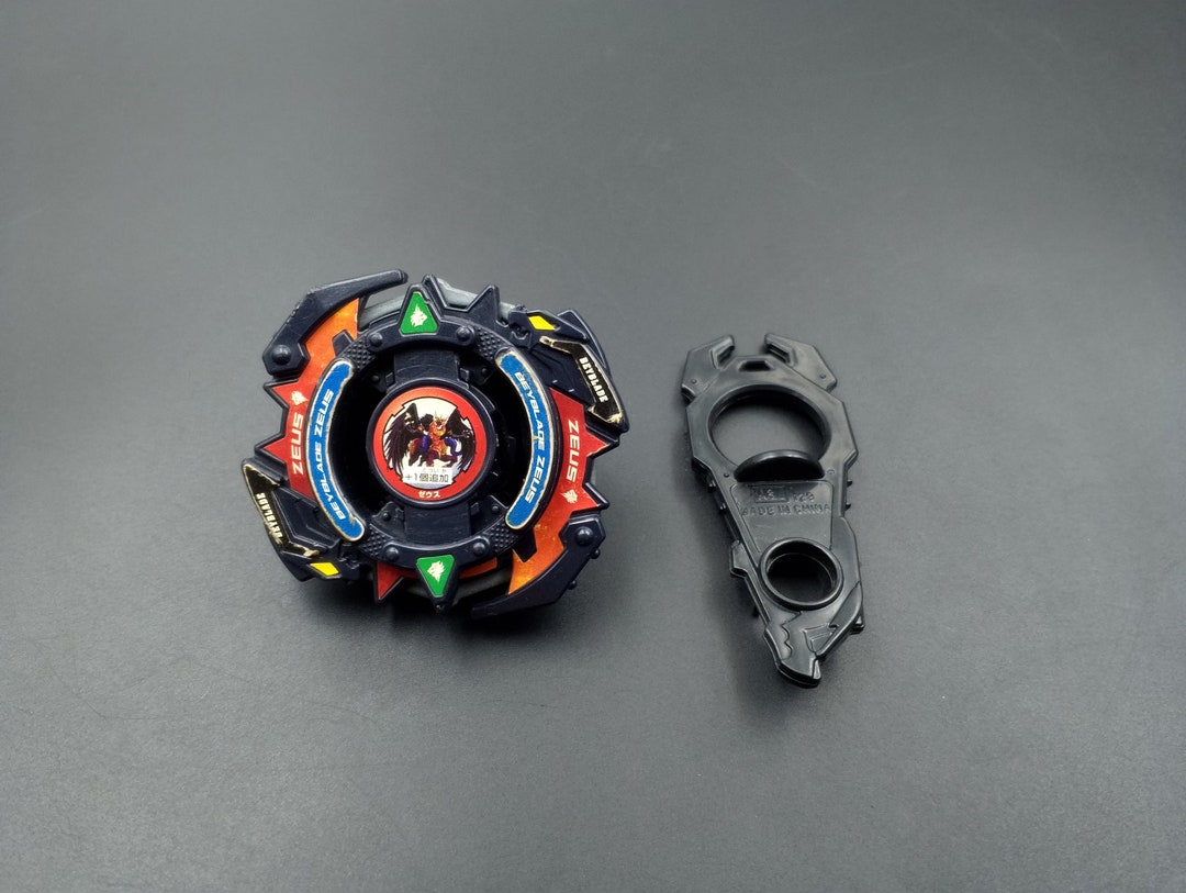 SKU BB2 F80 | Beyblade Takara , Black ZEUS - Etsy