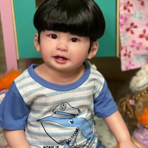 Reborn Baby Asian Chubby Fat Plump Big , Realistic Baby Doll | Boy Fun ...
