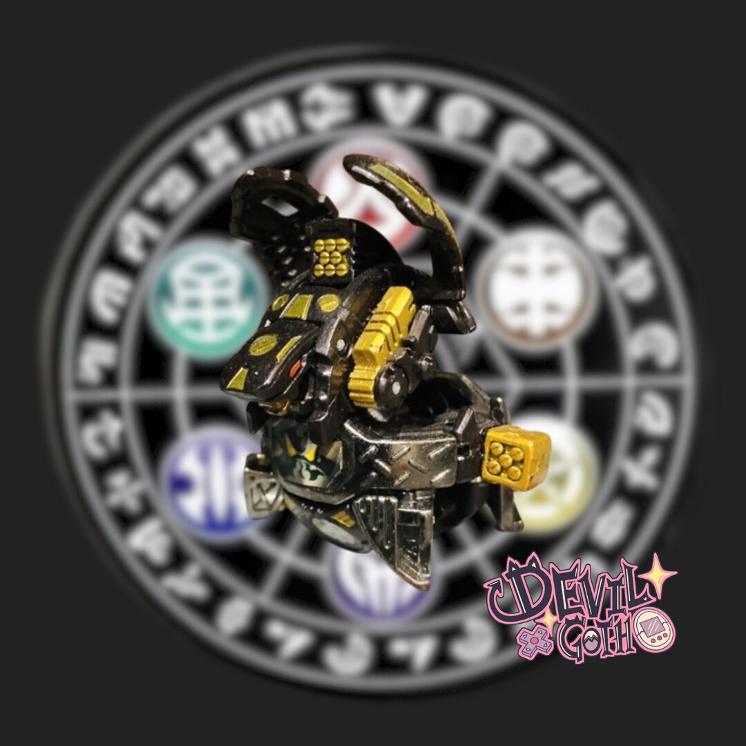 Bakugan Subterra Gran Panzer Gold Japan Import Bakutech - Etsy