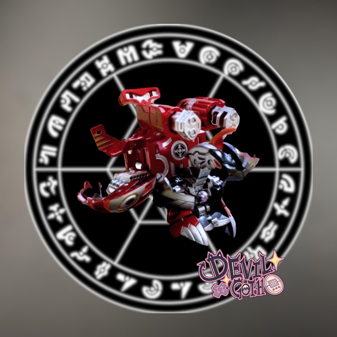 BAKUGAN , Helios MK2 With Twin Destructor ( Custom Painted as Anime ...